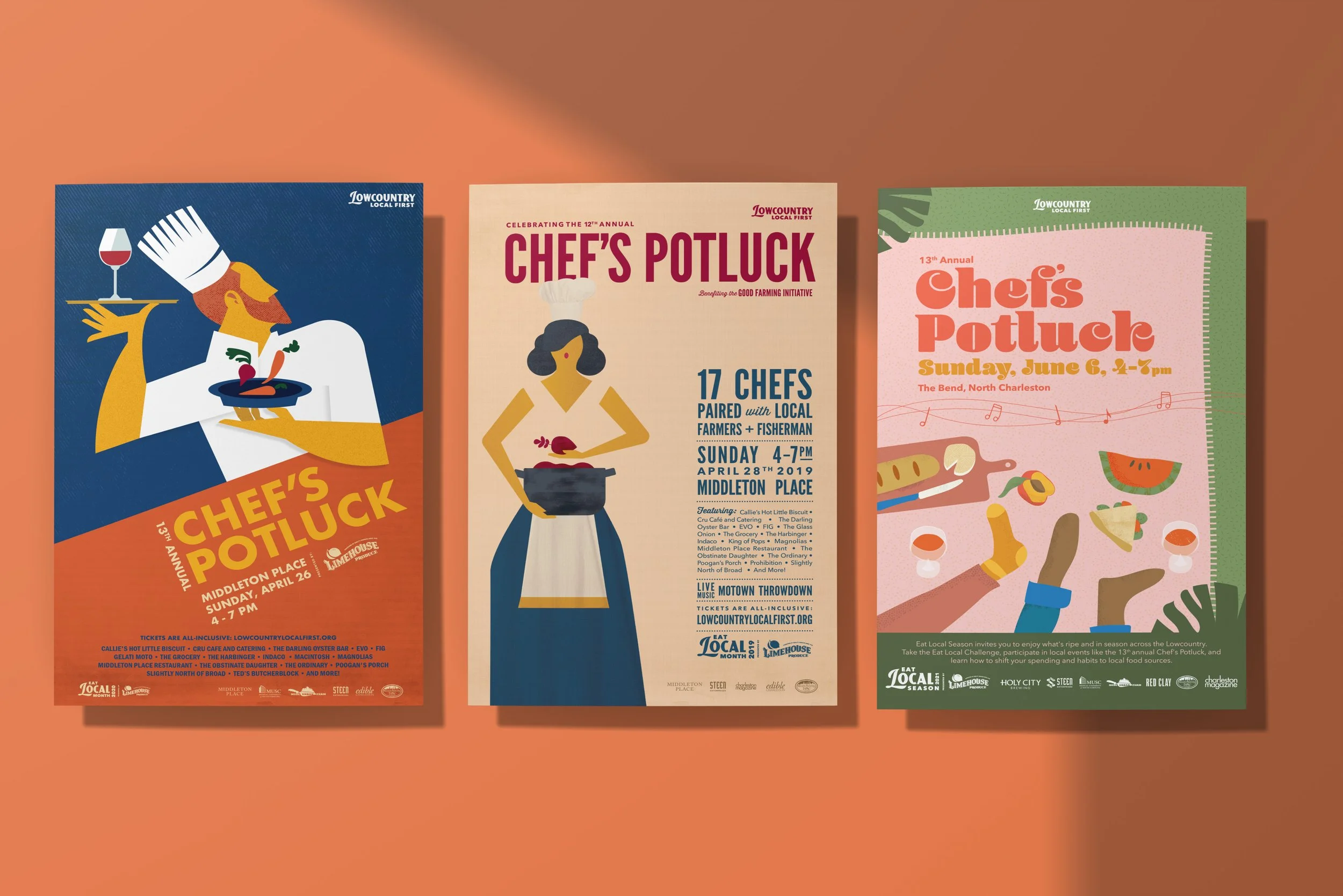 Chef's Potluck — Maud Bentley Design