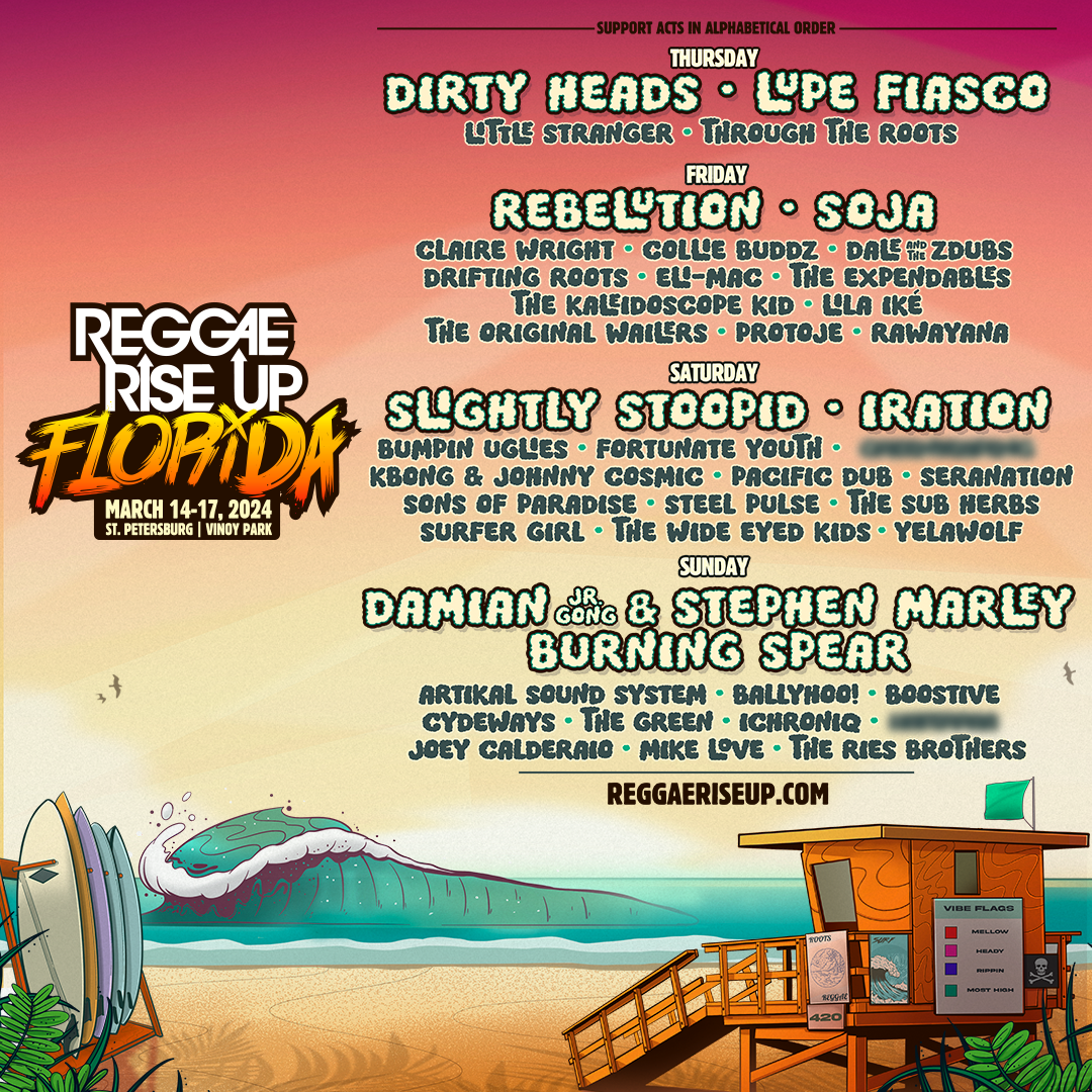Iration Reggae Rise Up Florida 2024