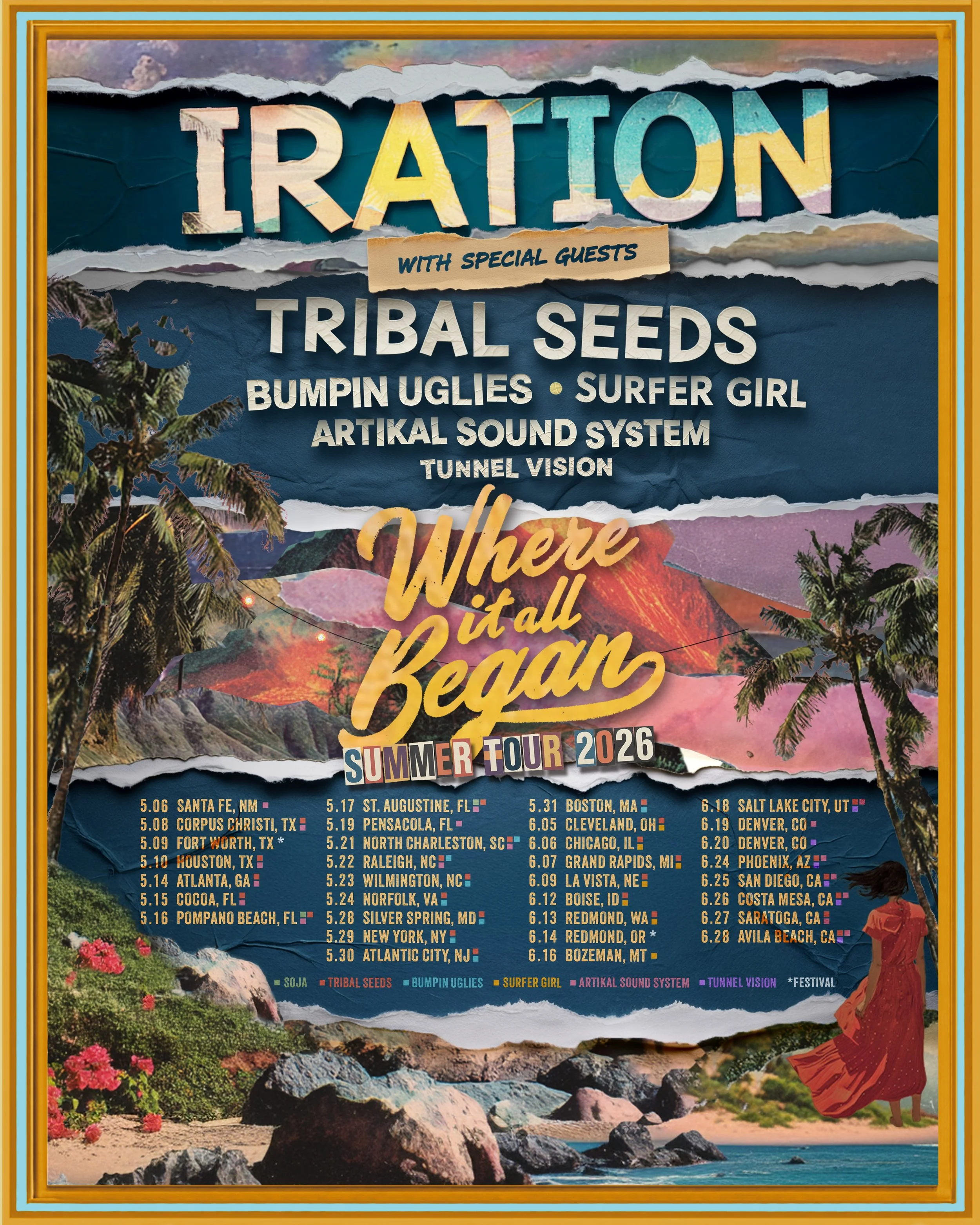 Iration - Where It All Began 2026 Tour: Full Tour Dates and Lineup ...
