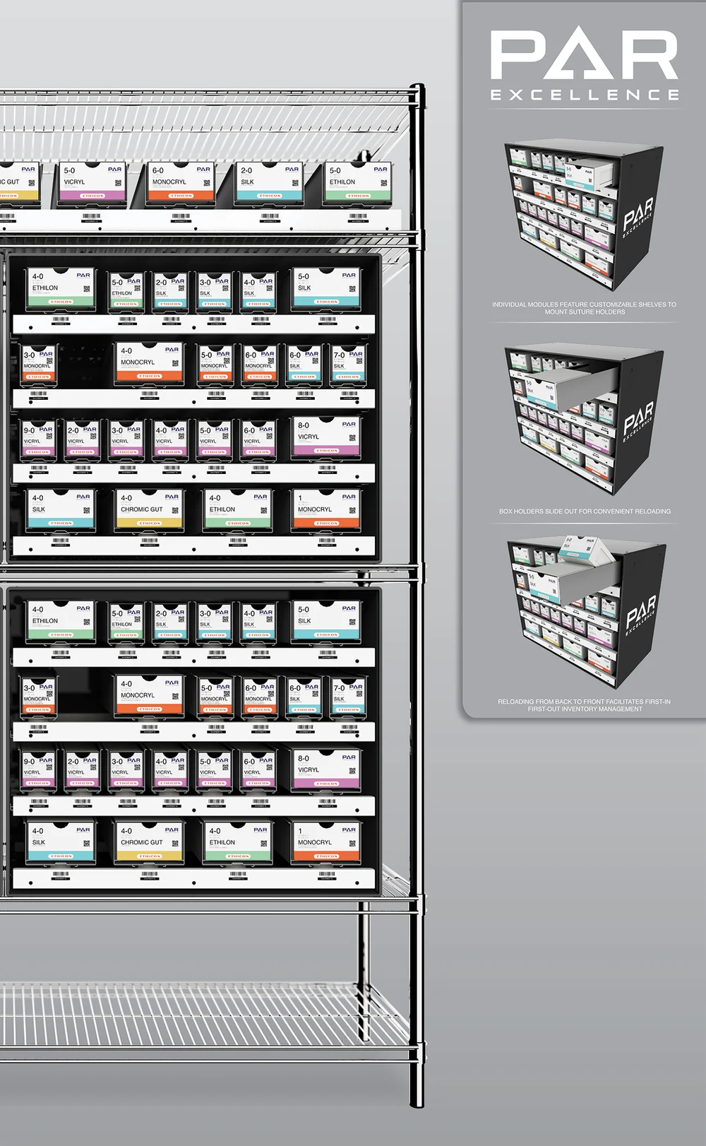 Suture Storage Solutions — Pixel & Timber