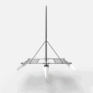 Modular multihull boat — small trimaran catamaran tacking outrigger ...