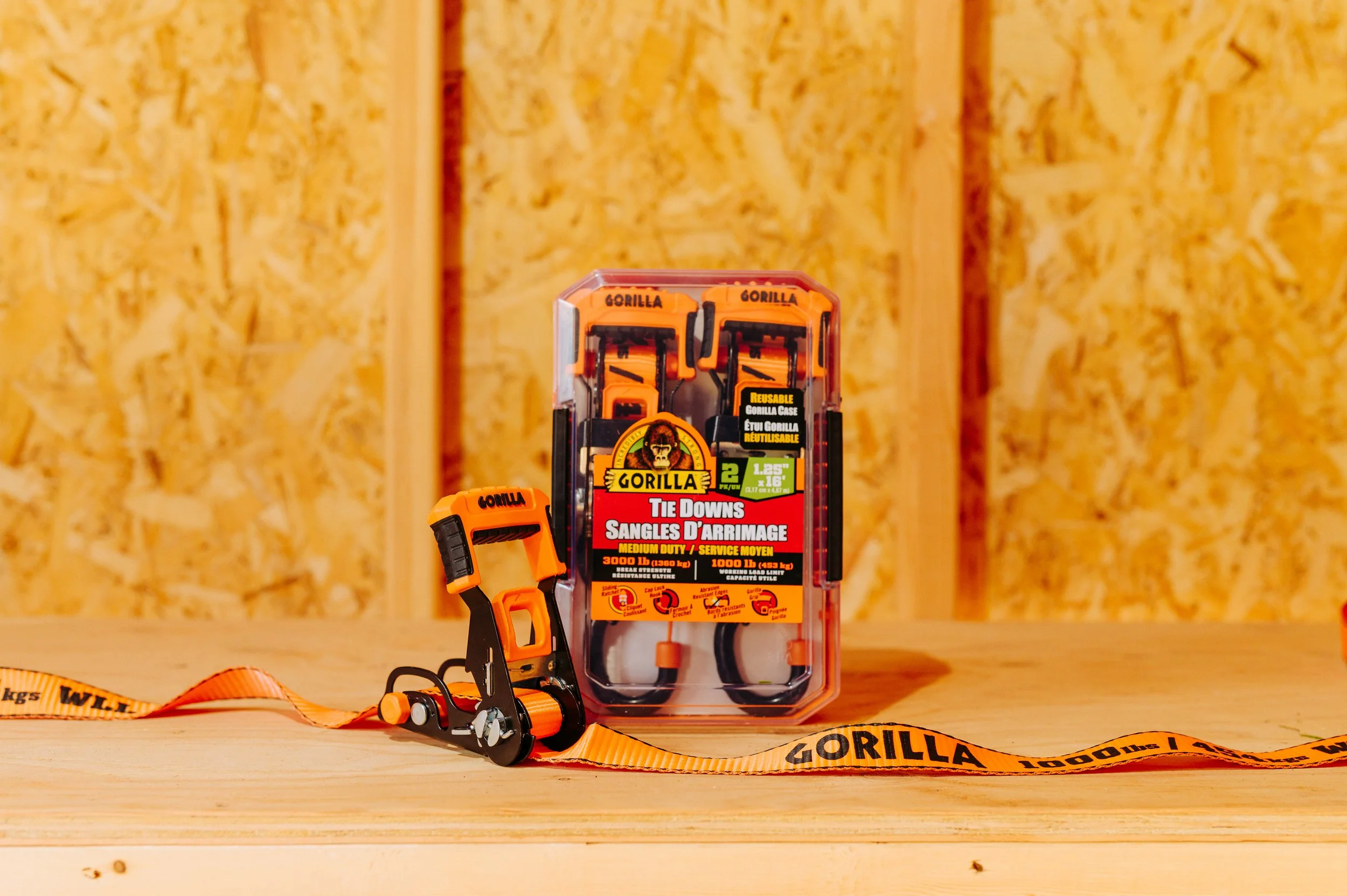 Gorilla Tarp & Tie-Down Packaging — Pixel & Timber