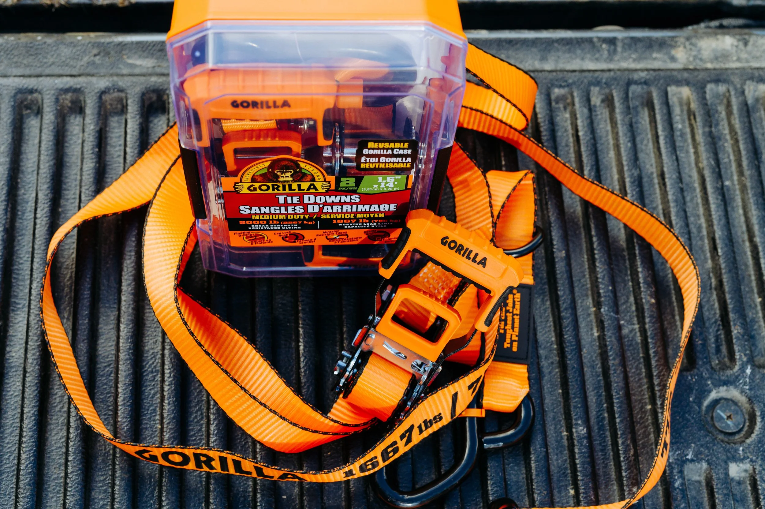 Gorilla Tarp & Tie-Down Packaging — Pixel & Timber
