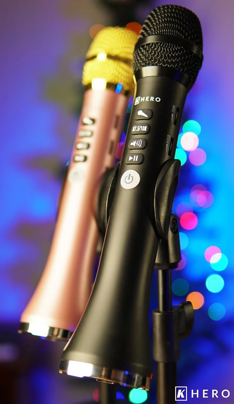K Hero™ Pro MAX Portable Karaoke Microphone — K HERO