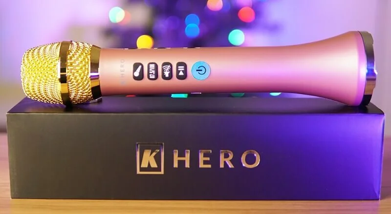 K Hero™ Pro MAX Portable Karaoke Microphone — K HERO