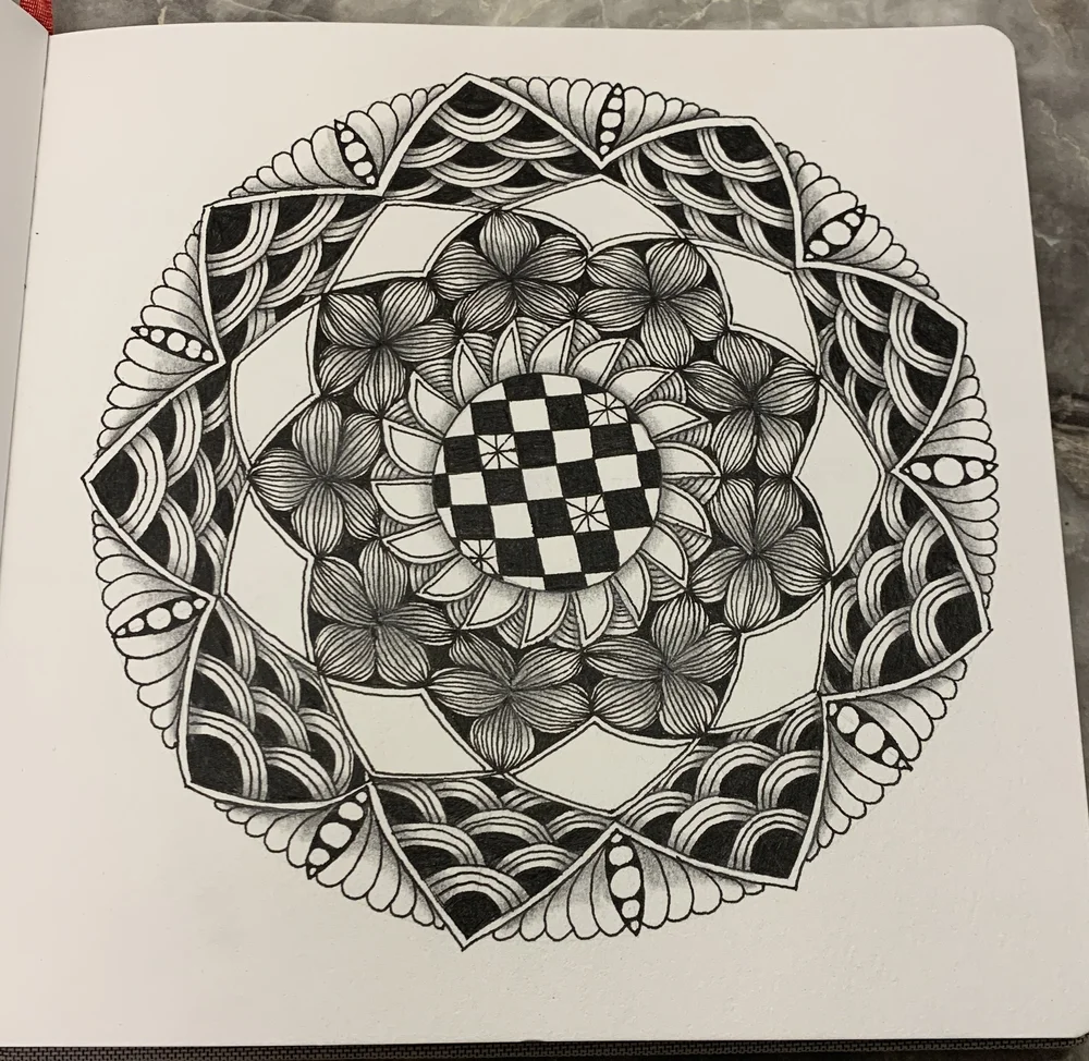Zentangle Mandala
