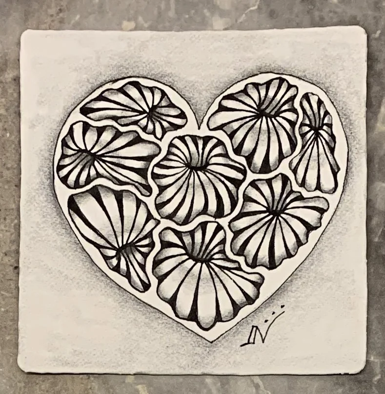 Series of basic Zentangle sessions to create 40 art pieces — I Teach ...