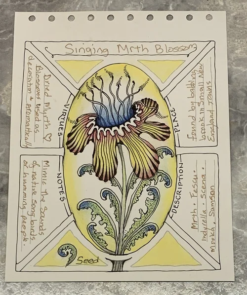 Let's review project pack 21 with all its glorious botanical tangles ...