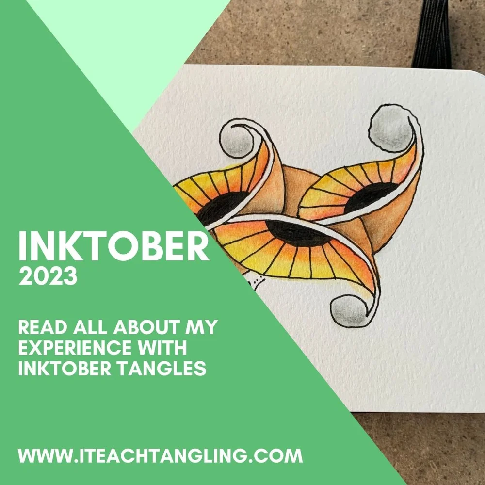 Inktober 2023 Review — I Teach Tangling