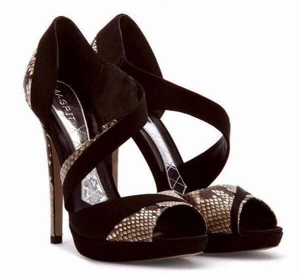 Magrit Vanessa Sandals in Bronze Leather — UFO No More
