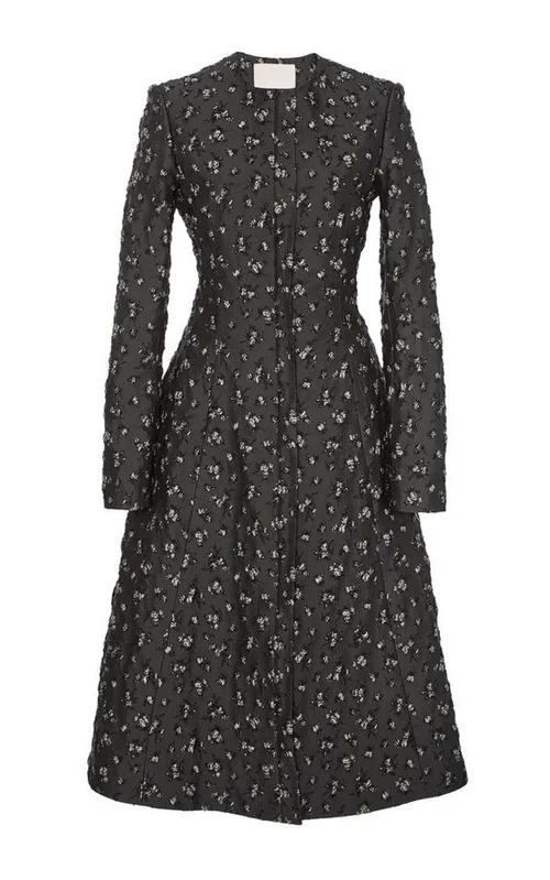 Brock Collection Carine Jacket in Floral Jacquard — UFO No More