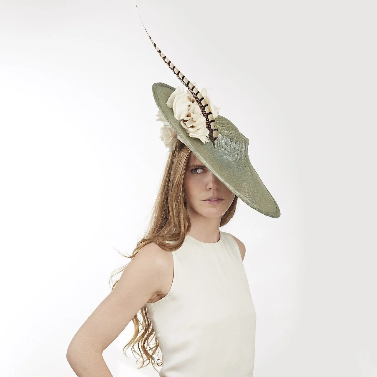 Jess Collett Fiorella Hat in Ivory — UFO No More