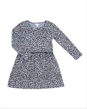 Livly Clothing Lotta Dress in Blue Leopard — UFO No More