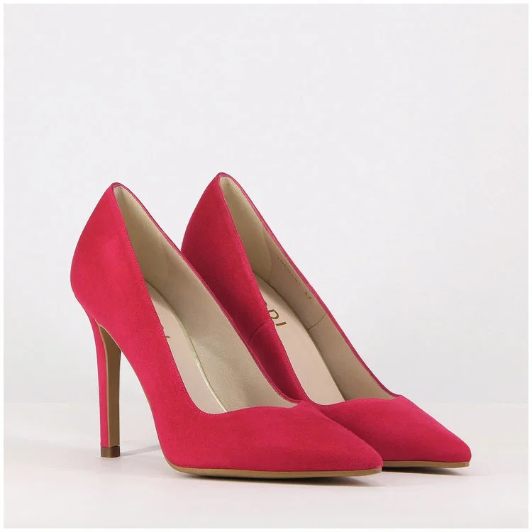 Lodi Vela Pumps In Light Pink Suede — Ufo No More