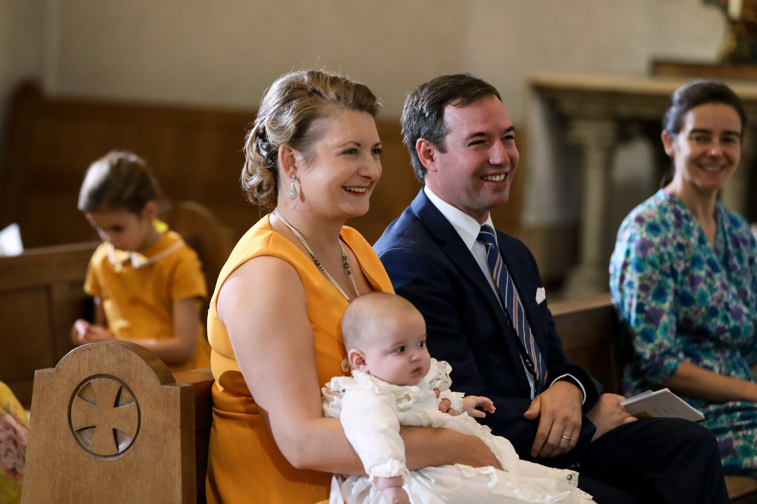 Luxembourg Grand Ducal family attends Prince Charles's christening ...