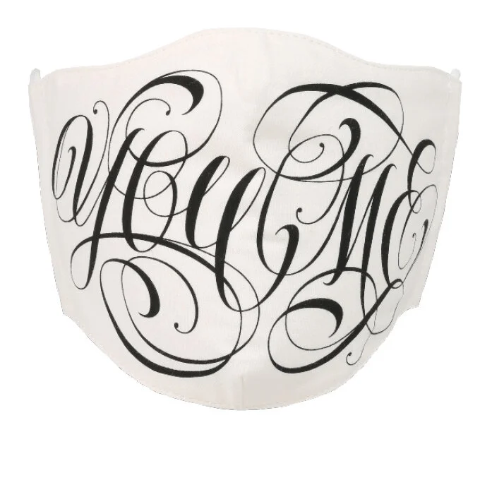 Wedel Art Collective X Jenny Holzer 'You Me' Face Covering — UFO No More