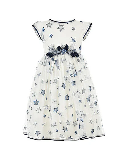 Lesy Embroidered Sequin Star Dress — UFO No More