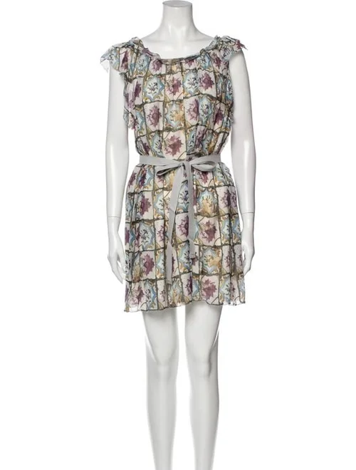 Prada Silk Printed Dress — UFO No More
