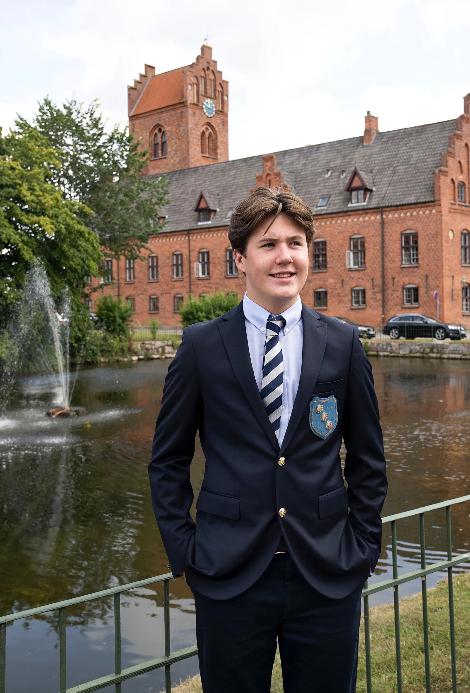 New official photos of Prince Christian released as he starts high ...