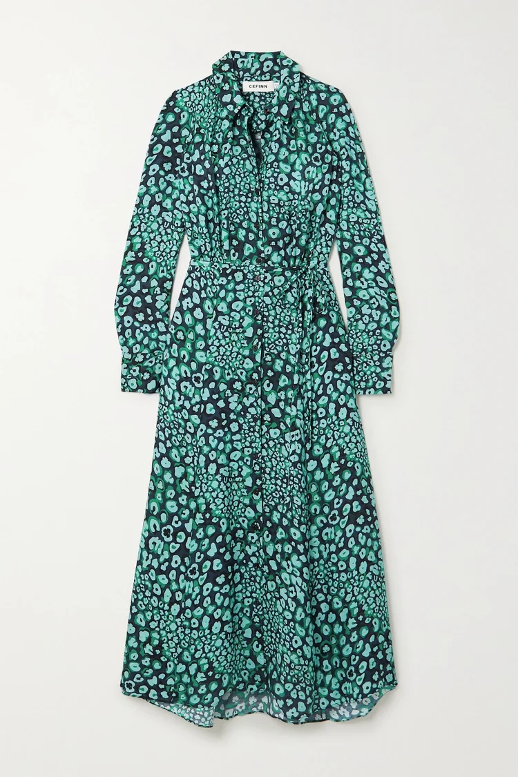 Cefinn Astrid Leopard Dress — UFO No More