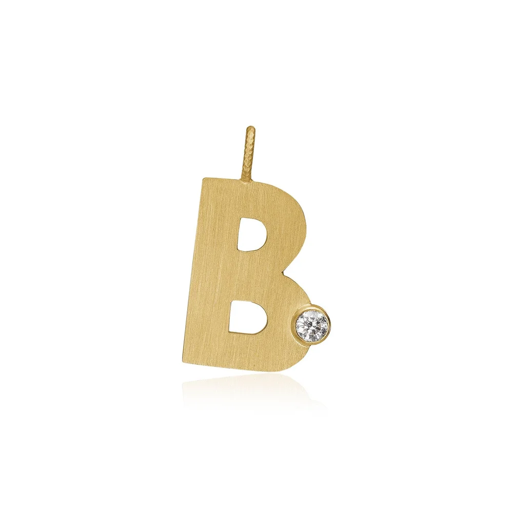Dulong Fine Jewelry B Letter Necklace — UFO No More