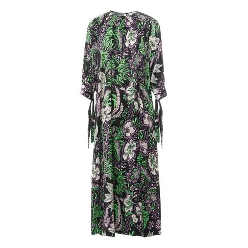 Rodebjer Wava Dress in Black Vegetal Print — UFO No More