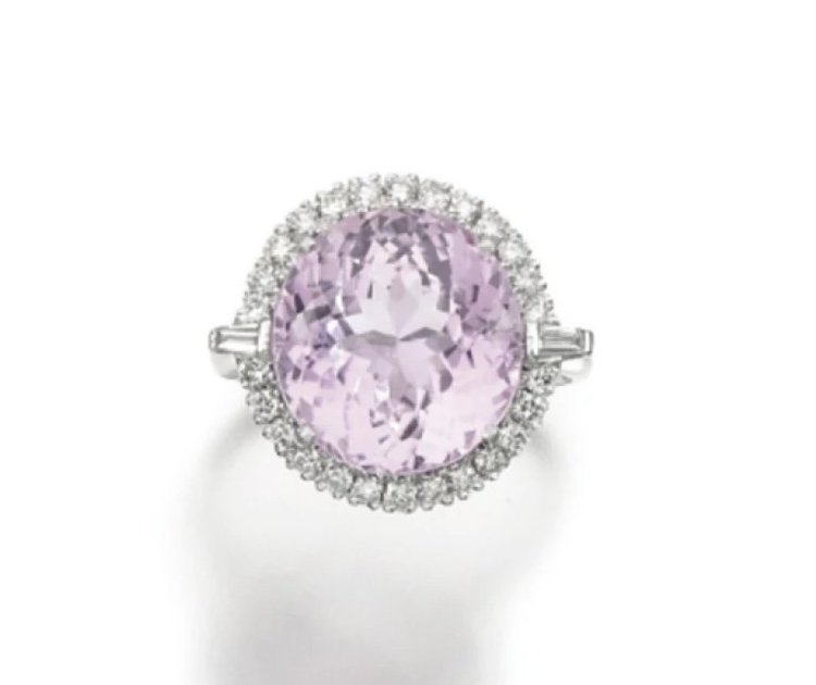 Sotheby's Diamond and Kunzite Ring — UFO No More