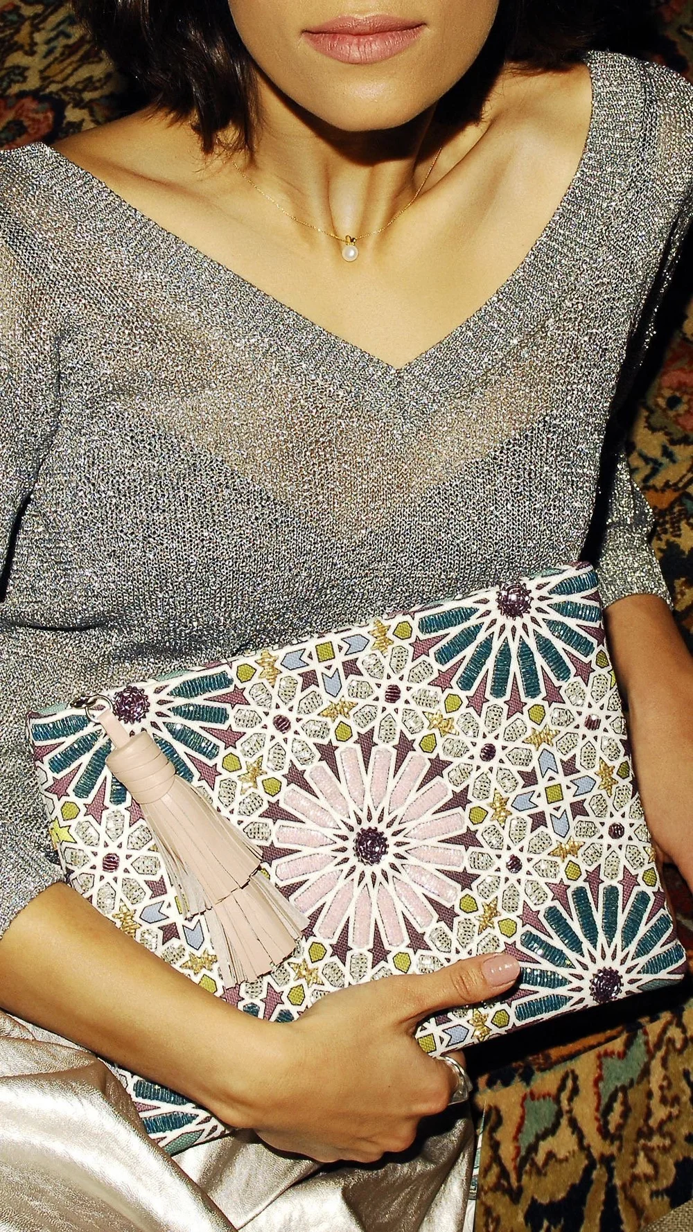 Sarah’s Bag Moroccan Pouch in Pastel — UFO No More