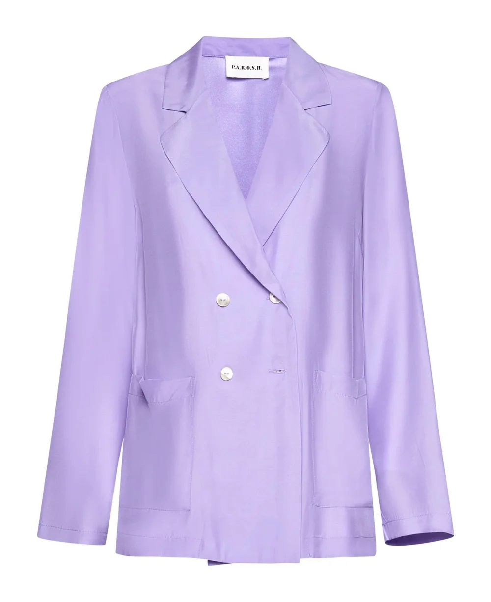 P.A.R.O.S.H Sofia Blazer in Lilac — UFO No More