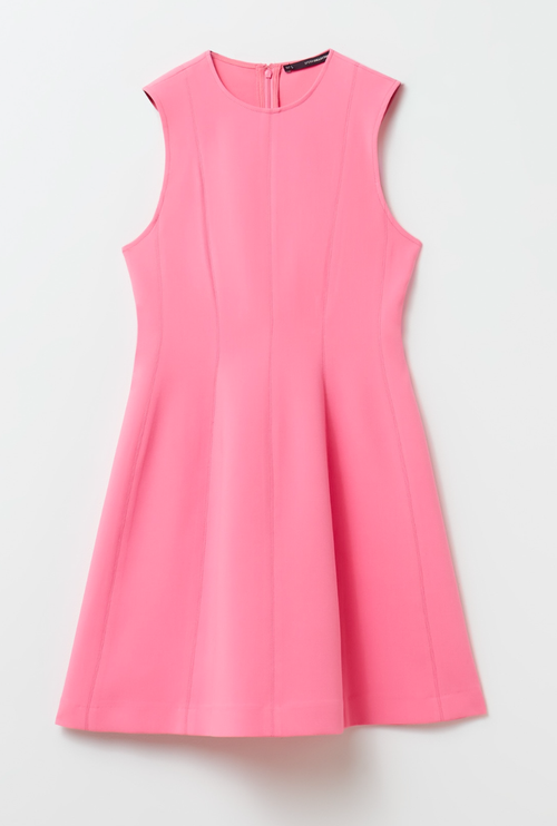 Sfera Flared Dress in Pink — UFO No More