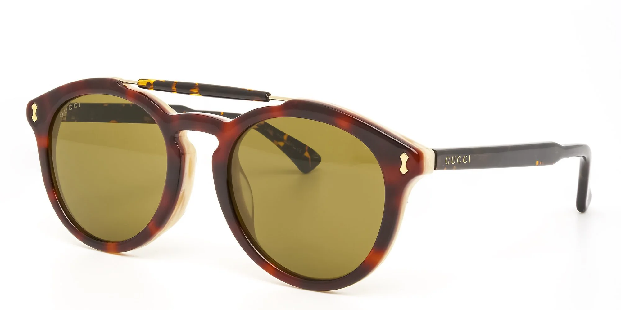 Gucci GG0124SA Sunglasses in Havana — UFO No More