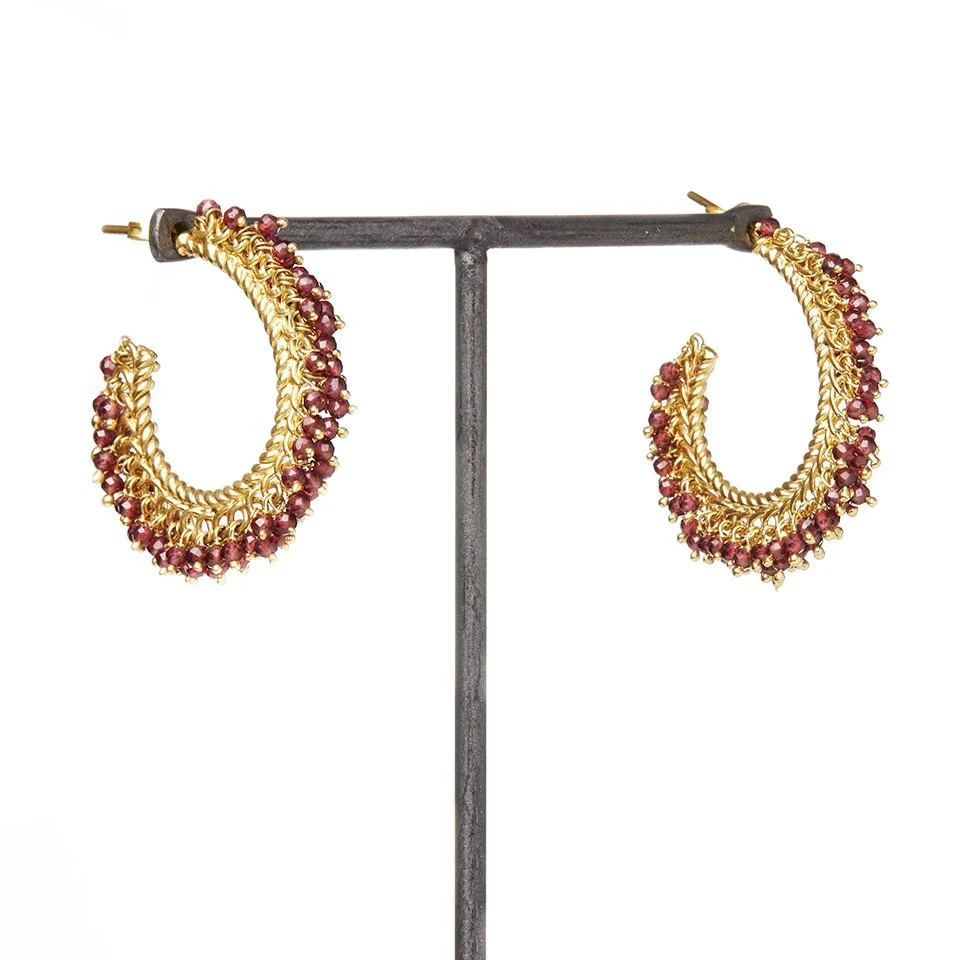 Tikli Jewelry Mandawa Hoop Earrings — UFO No More