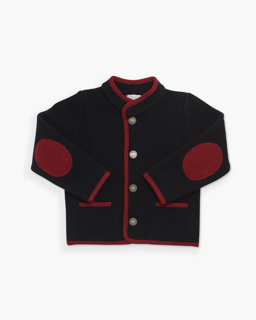 Amaia Kids Austrian Wool Jacket in Navy — UFO No More