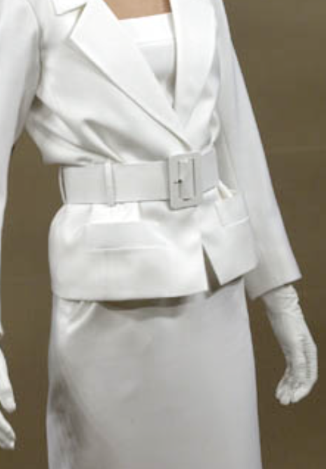 Yves Saint Laurent Square Neck Dress in Blue — UFO No More