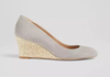 LK Bennett Eevi Espadrille Wedges in Grey — UFO No More