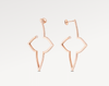 Louis Vuitton Ombre Blossom XL Hoops in Pink Gold and Diamonds — UFO No ...