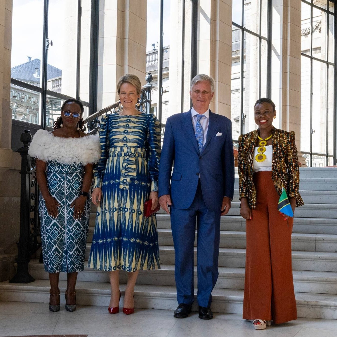 King Philippe And Queen Mathilde Present 2024 Africa Prize From The