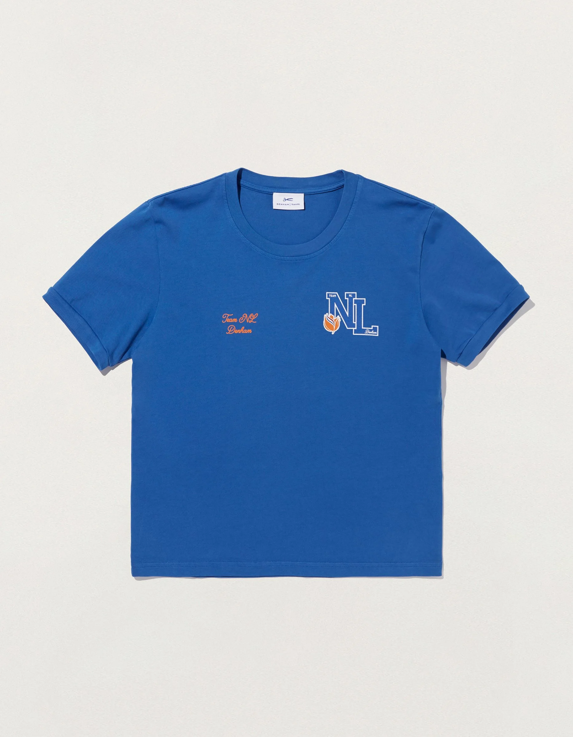 Denham DXTNL Women's Tee in Olympian Blue — UFO No More