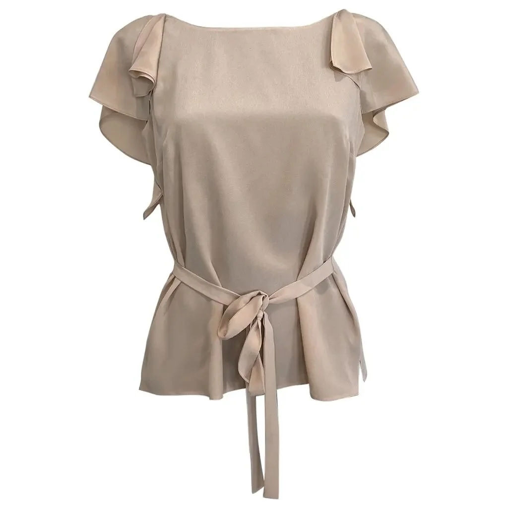 Prada Flutter Sleeve Top — UFO No More Prada Flutter Sleeve Top — UFO No More
