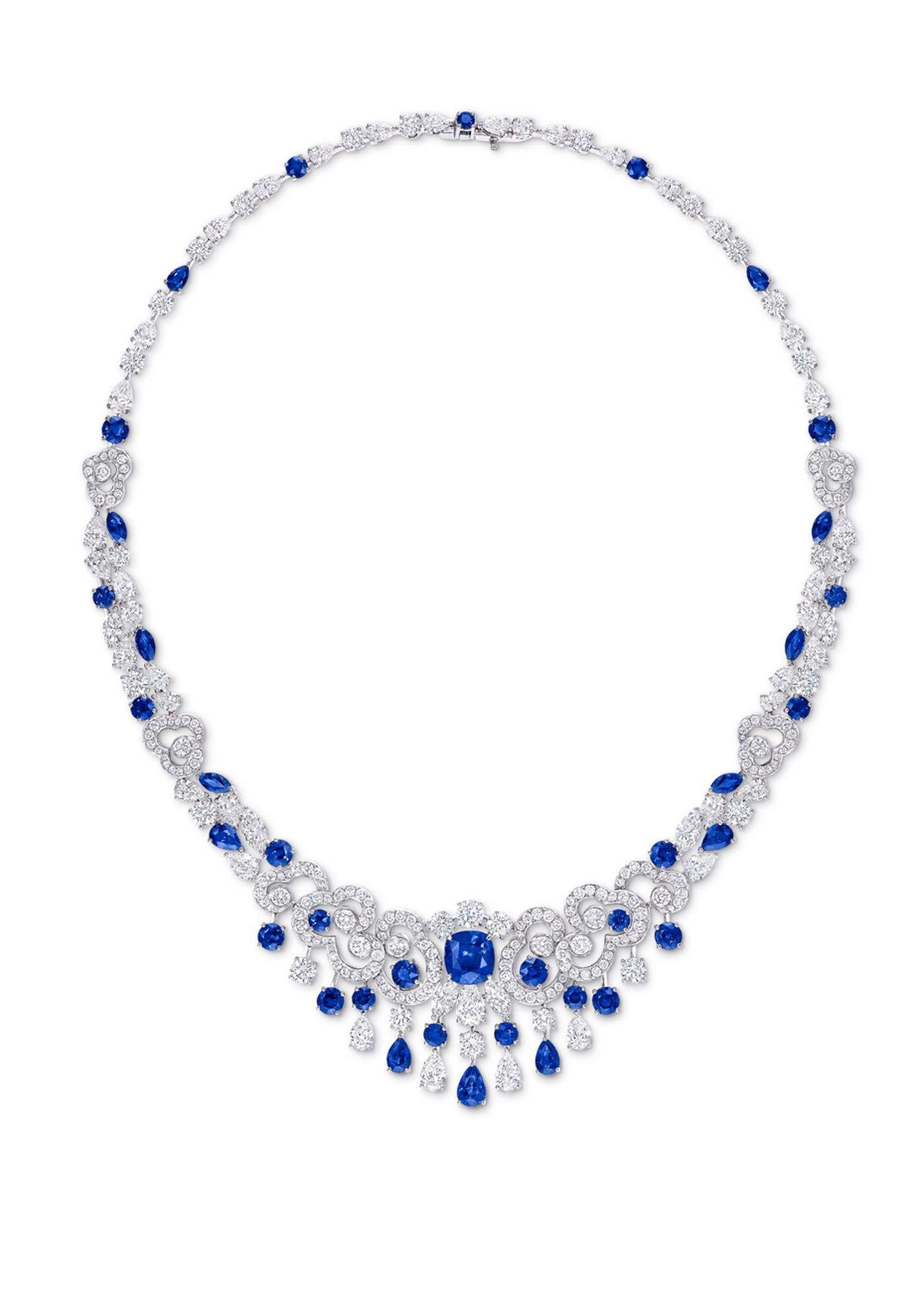 Graff Nuage Sapphire And Diamonds Necklace — Ufo No More