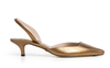 Magrit Mar Pumps in Gold Leather — UFO No More