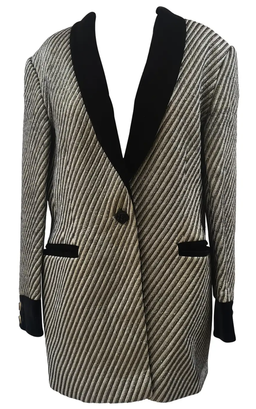 Escada Gold and Black Blazer — UFO No More