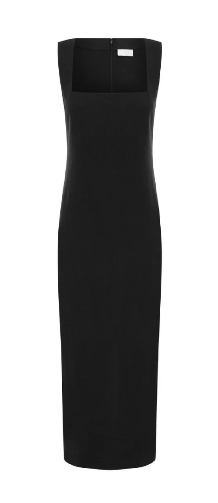 Posse Alice Linen Midi Dress in Black — UFO No More