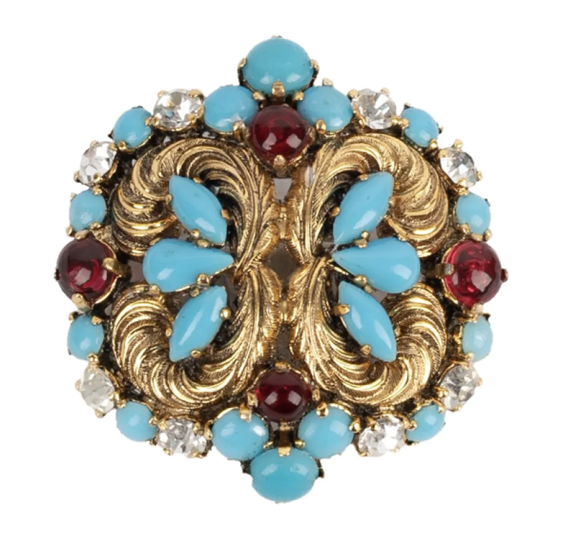 Christian Dior Turquoise Brooch — UFO No More