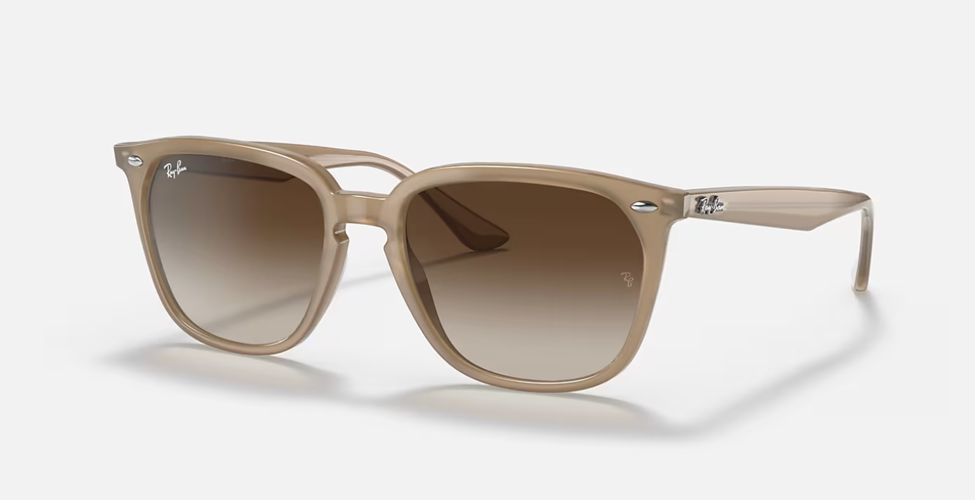 Ray-Ban RB4362 Sunglasses in Light Brown — UFO No More