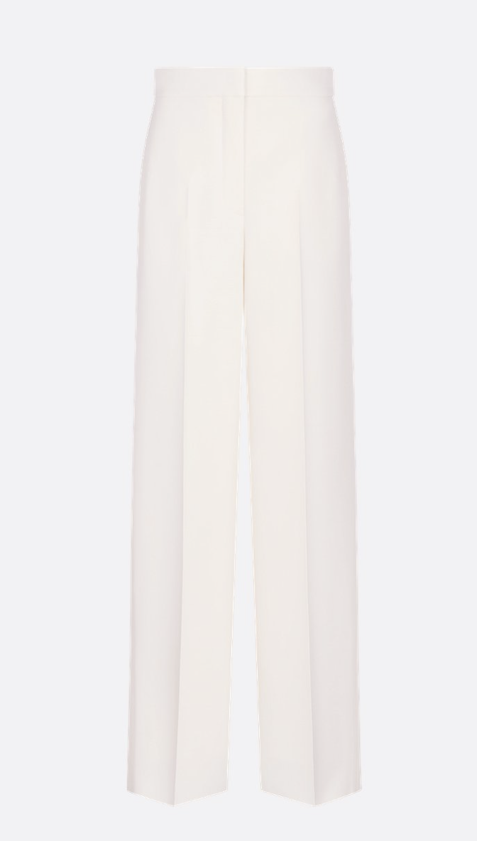 Christian Dior Regular-Fit Trousers in White — UFO No More