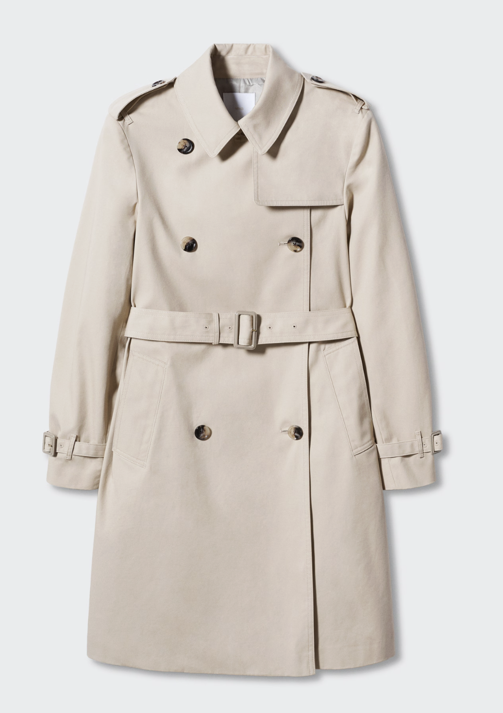 Mango Classic Trench Coat with Belt — UFO No More