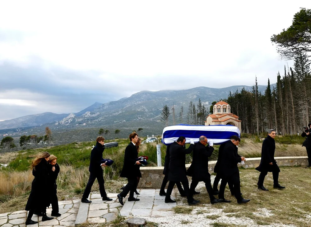 Greek and Spanish Royal Families attend Funeral Service for Princess ...
