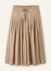 ME and EM Cotton Pleated Maxi Skirt — UFO No More