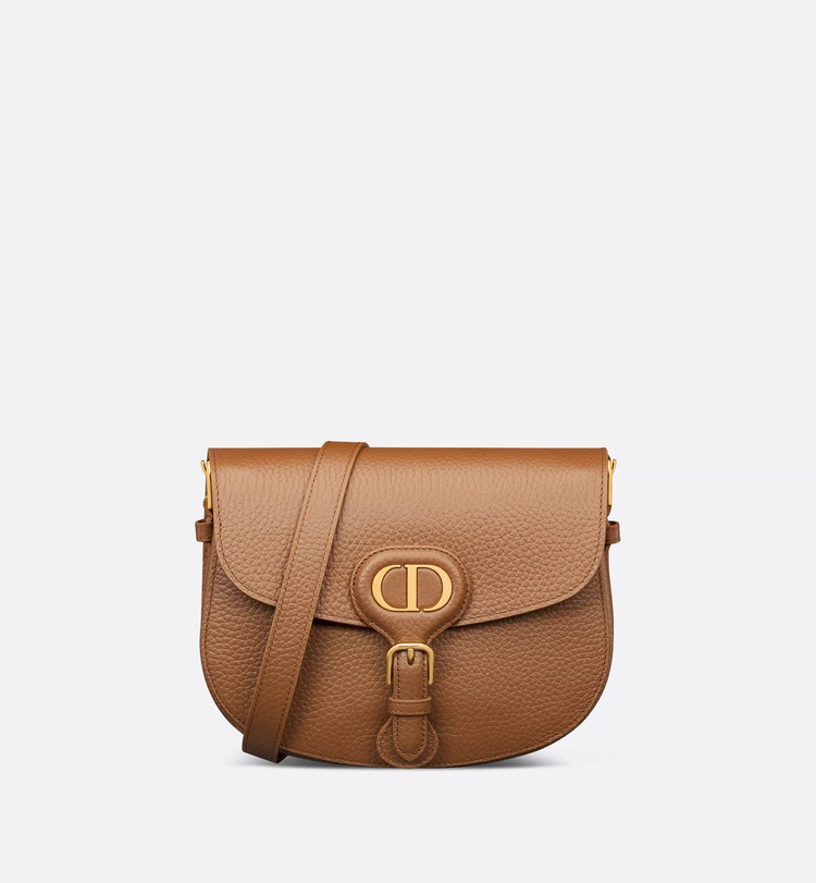 Christian Dior Bobby Bag in Tobacco Brown Grained Calfskin — UFO No More